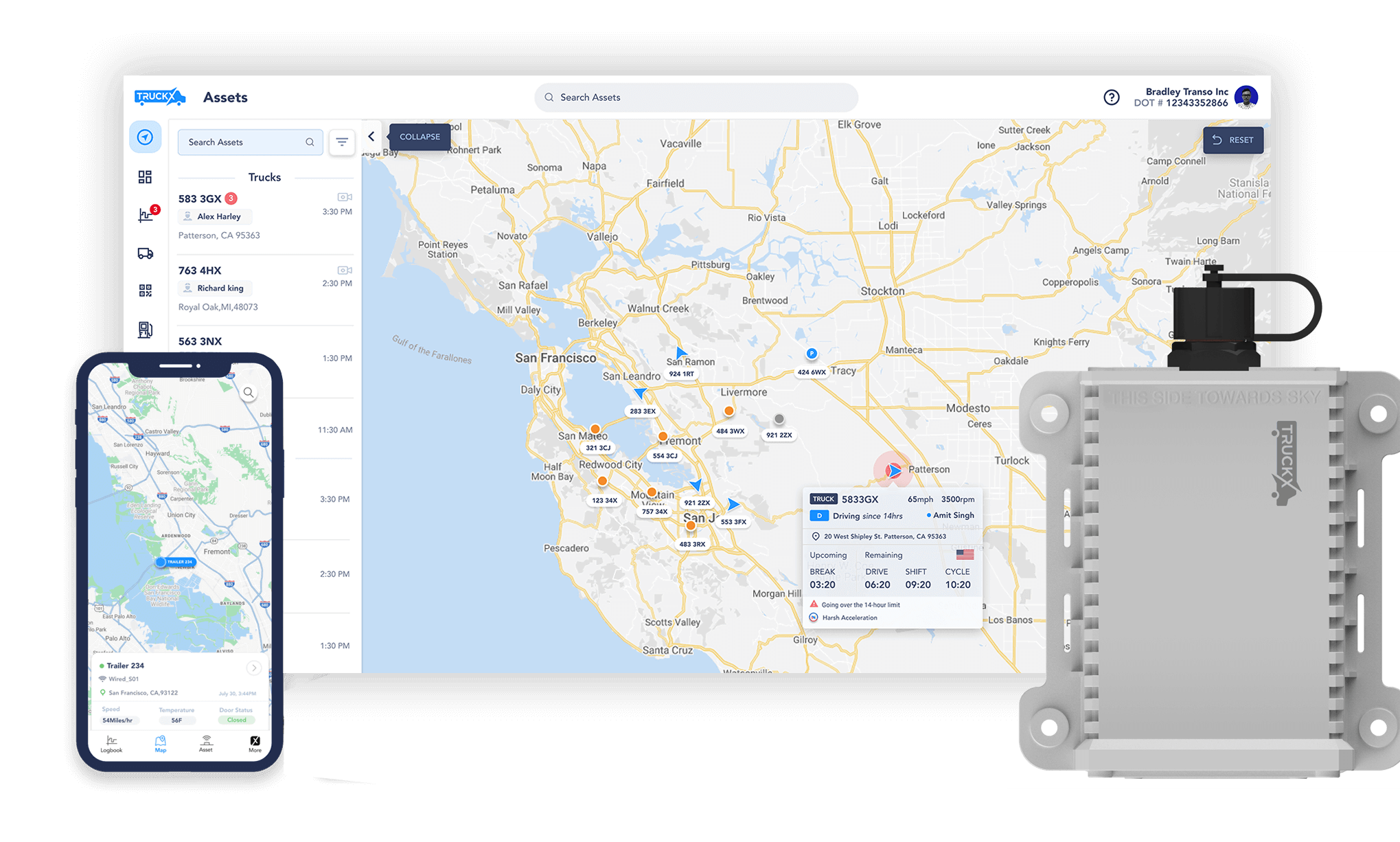 Welcome to TruckX | Fleet Management & ELD solution