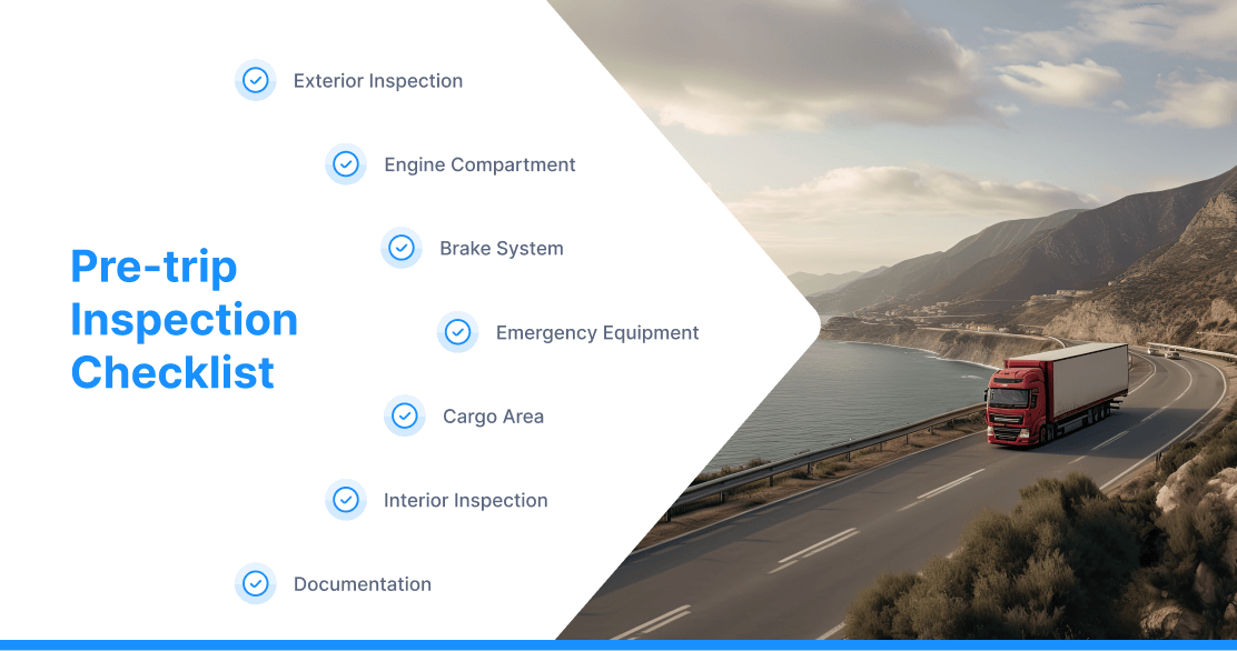 pre trip inspection class a checklist